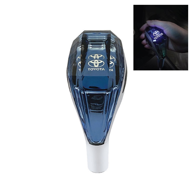 Car LED Gear Shift Knob Gear Lever Stick Head LED Knob Honda Toyota ...
