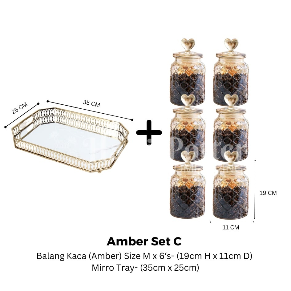 Bekas Kuih Raya Set Viral 2024 Set Balang Kuih Raya Kedap Udara Balang ...