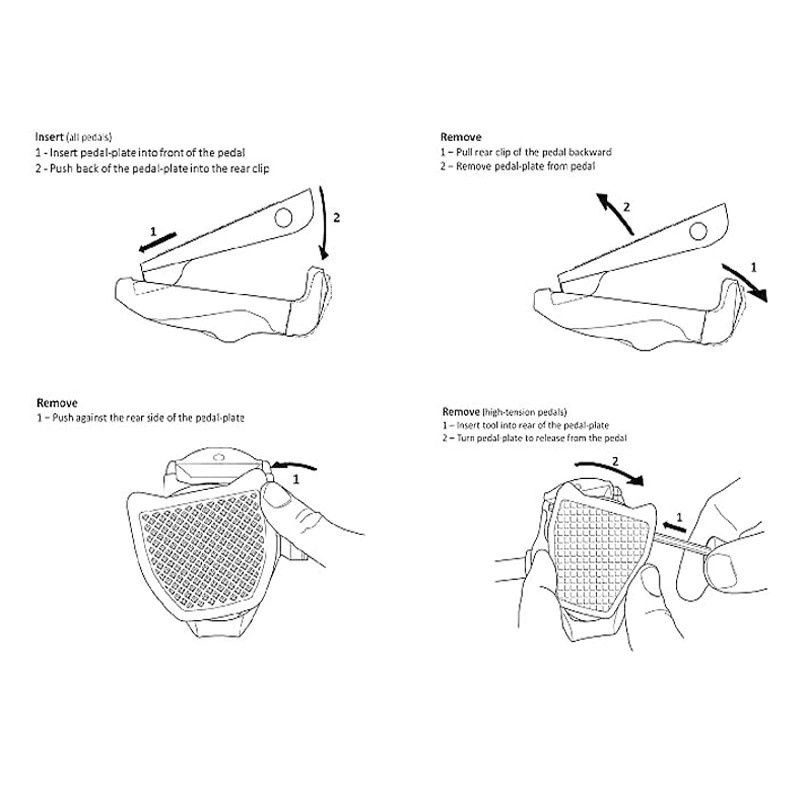 Cleat Cover Shimano SPD Pedals Adapter Self-locking Pedals Road Bike ...