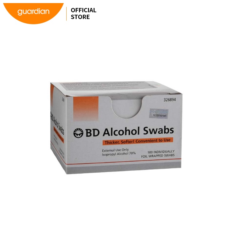 Becton Dickinson Alcohol Swabs (100s) | Shopee Malaysia