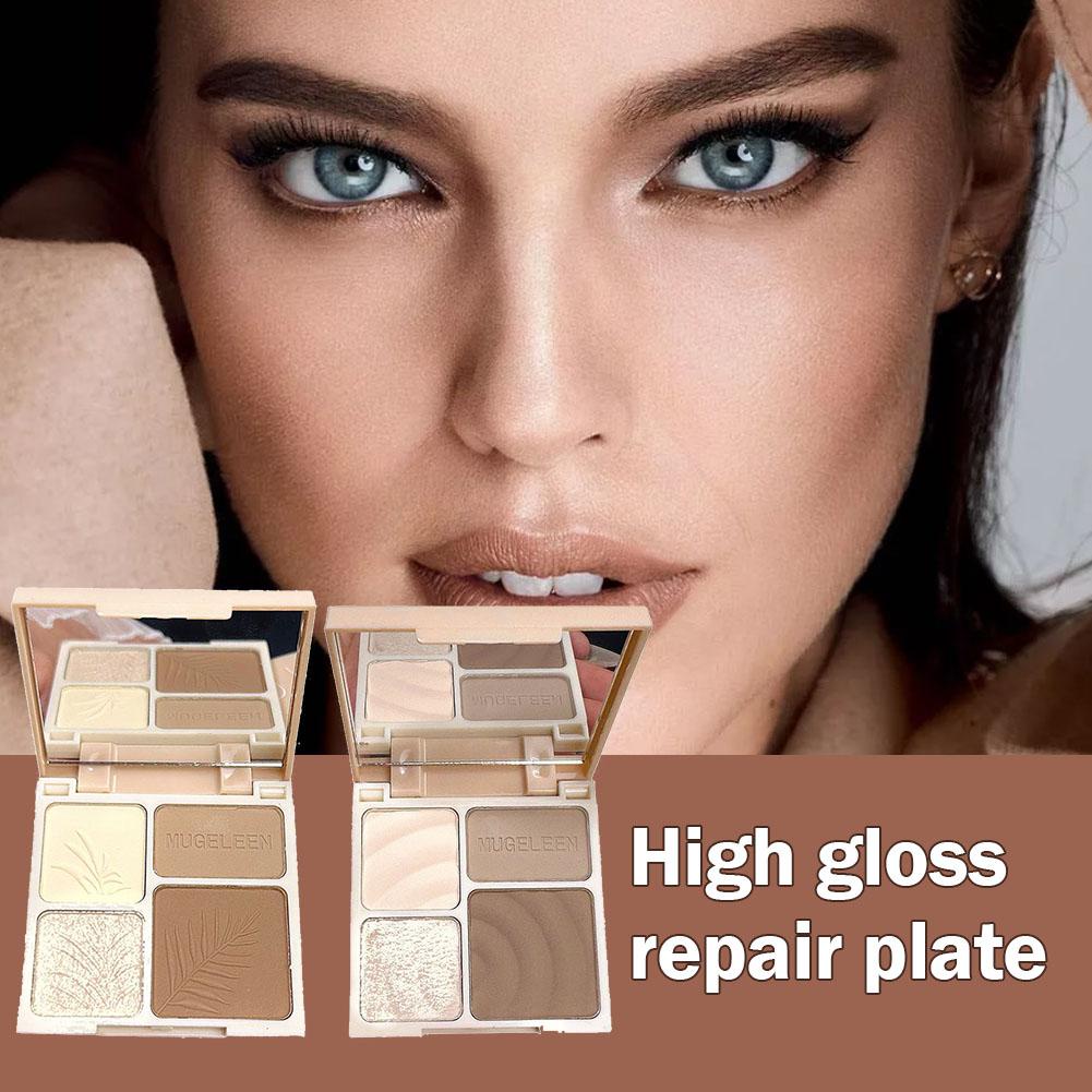 Four Color High Gloss Facelift Integrated Disc Matte Brightening Shadow ... Four Color High Gloss Facelift Integrated Disc Matte Brightening Shadow ...