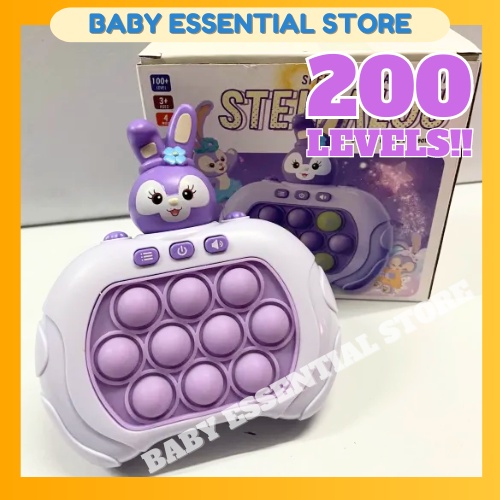 200LEVELS!! Stella Lou Quick Push Game Pop It Electronic Speed ...