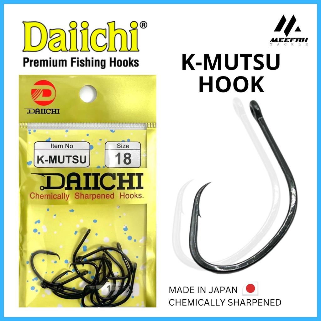 DAIICHI K-MUTSU HOOK - Fishing Hook Mata Kail Pancing | Shopee Malaysia