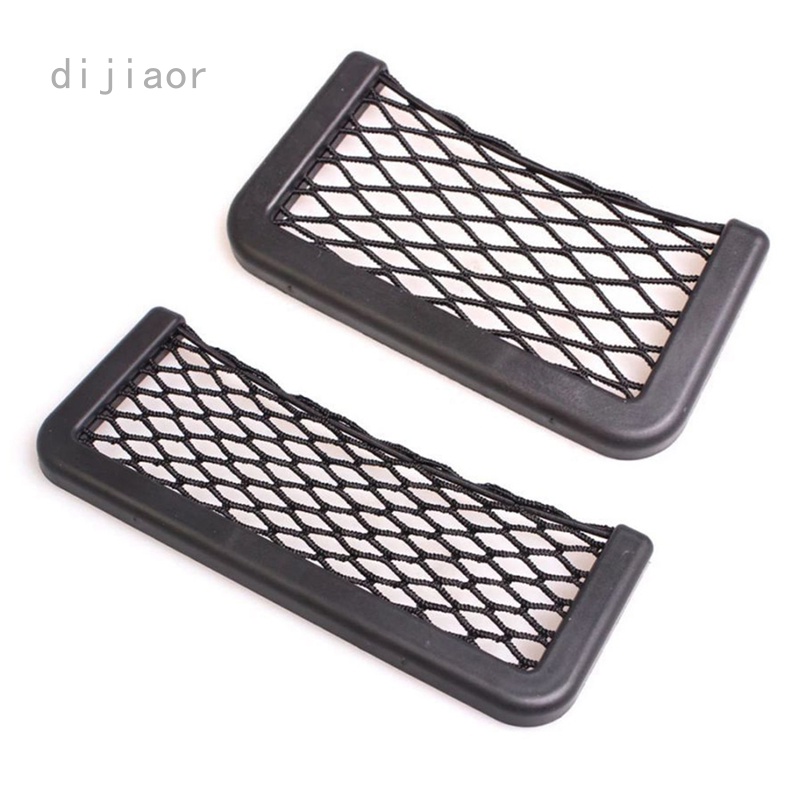 Universal Car Seat Side Storage Net Bag Phone Holder Pocket Organizer ...