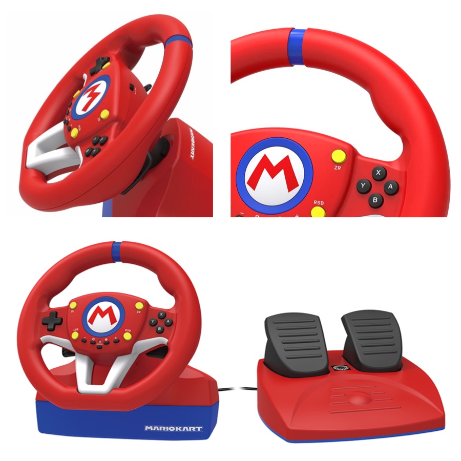 Hori Nintendo Switch Mario Kart Racing Wheel Pro Mini / DX Racing Wheel ...