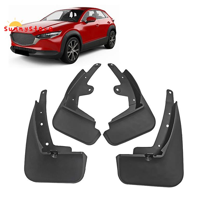 for Mazda CX-30 CX30 2020 2021 Front&Rear Mud Flap Guard Fenders Mudguard Splash Mudflaps Fender ...