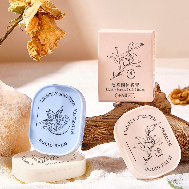 high-end deodorant freesia solid balm women's pocket deodorant long ...