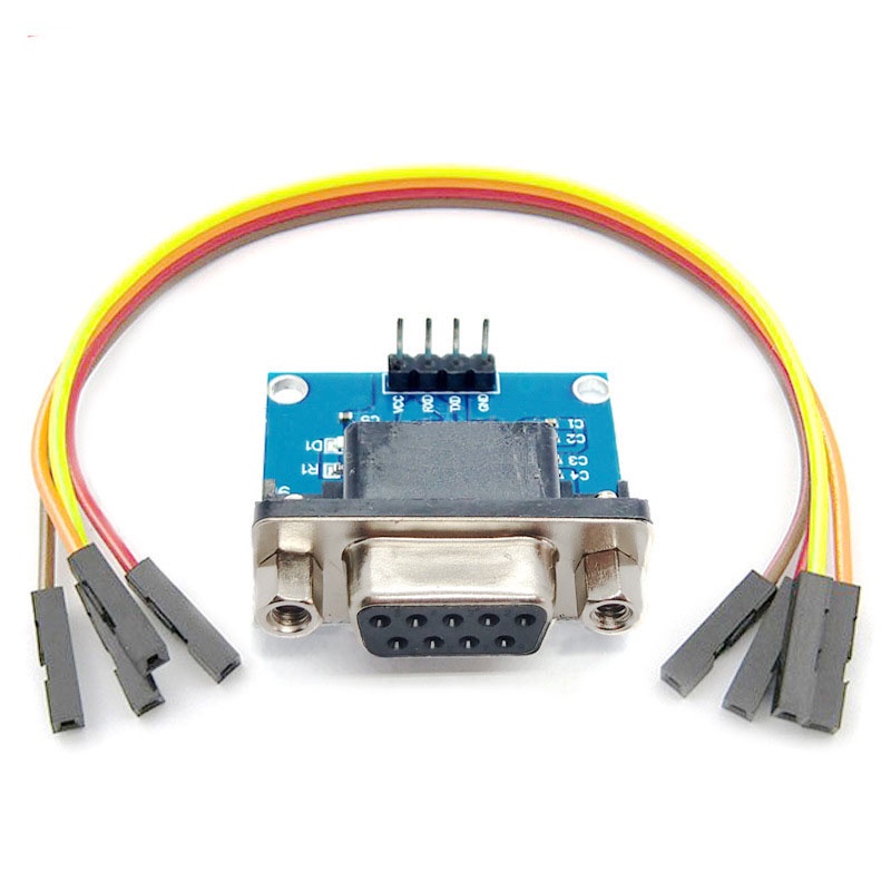 1PCS/3PCS MAX3232 RS232 to TTL Serial Port Converter Module DB9 Connector MAX232 with DuPont ...