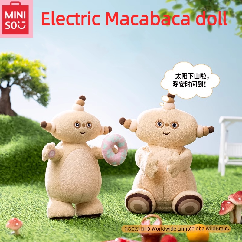 Miniso Cartoon Electric Doll Electric Maca Baca Doll Good Night Series ...