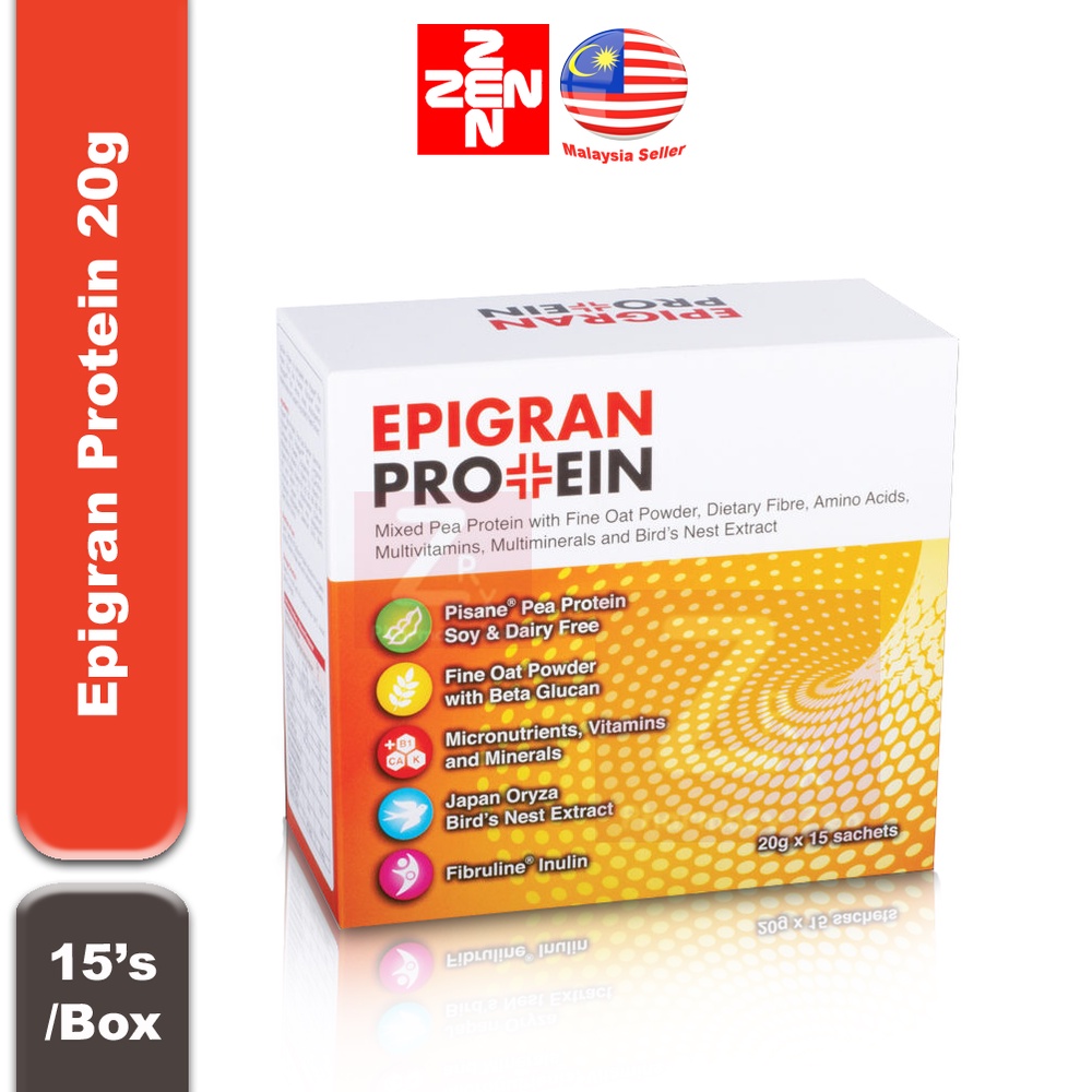 Epigran Protein 20g x 15 packets( box) | Shopee Malaysia