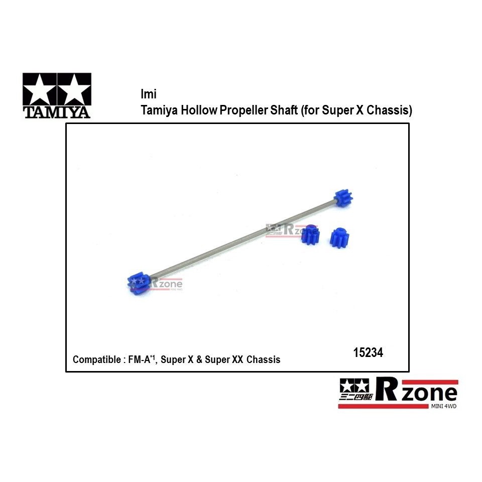 Imi Tamiya 15234 Hollow Propeller Shaft (for Super X Chassis) | Shopee ...