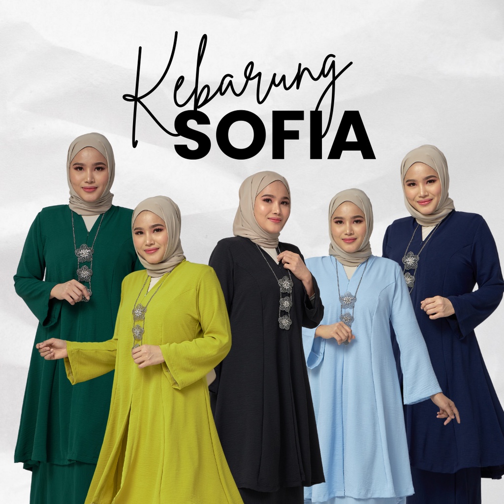 CINTAFADZ Kebarung Sofia Collection | Shopee Malaysia