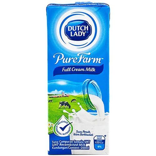 Dutch Lady PureFarm Full Cream Milk 200ml | Shopee Malaysia