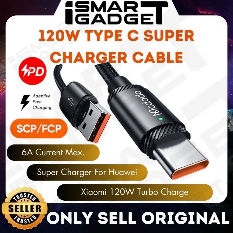 Mcdodo Type C 120w Cable Xiaomi Type C Original Xiaomi 120w Xiaomi USB ...