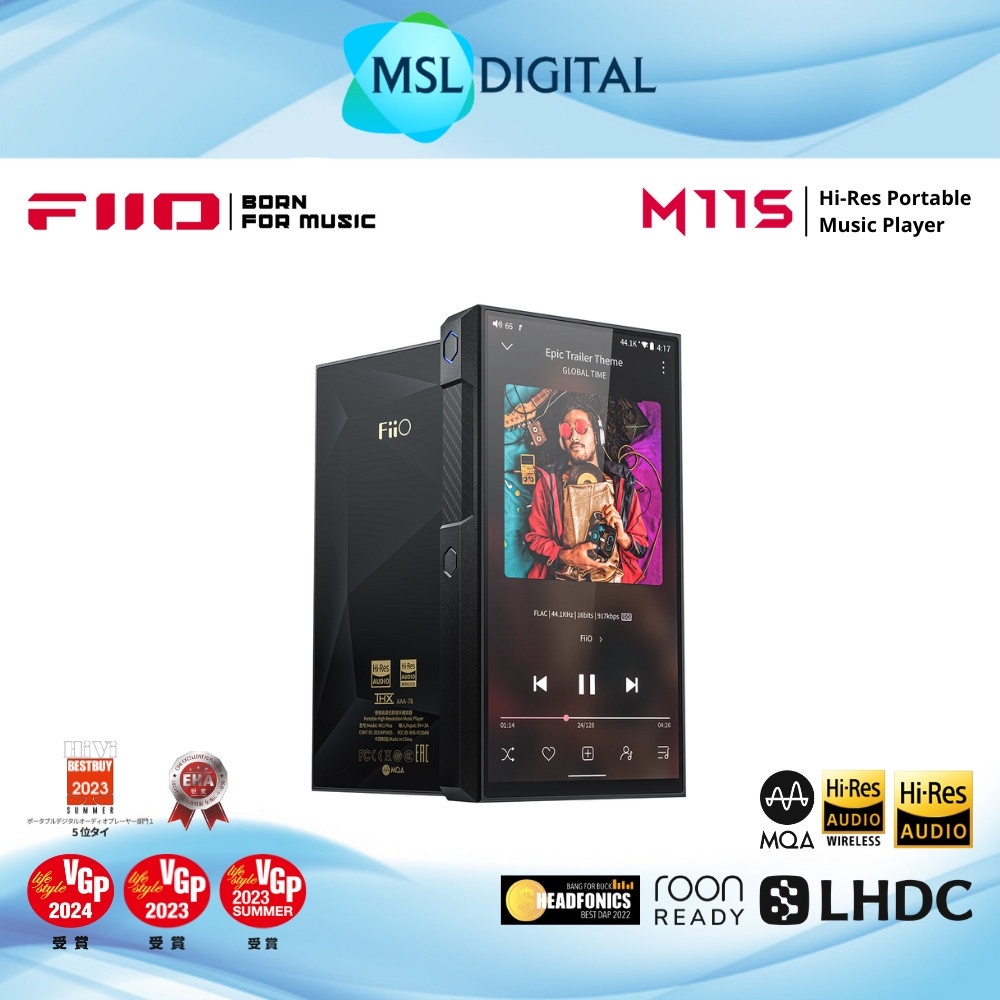 FiiO M11S High-Resolution Portable Music Player | Shopee Malaysia