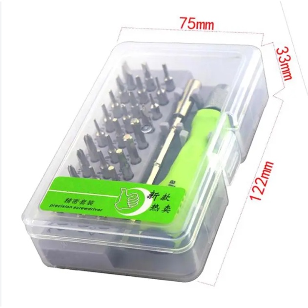 Genuine 32-piece Multi-Purpose Screwdriver Set 7389 | Shopee Malaysia