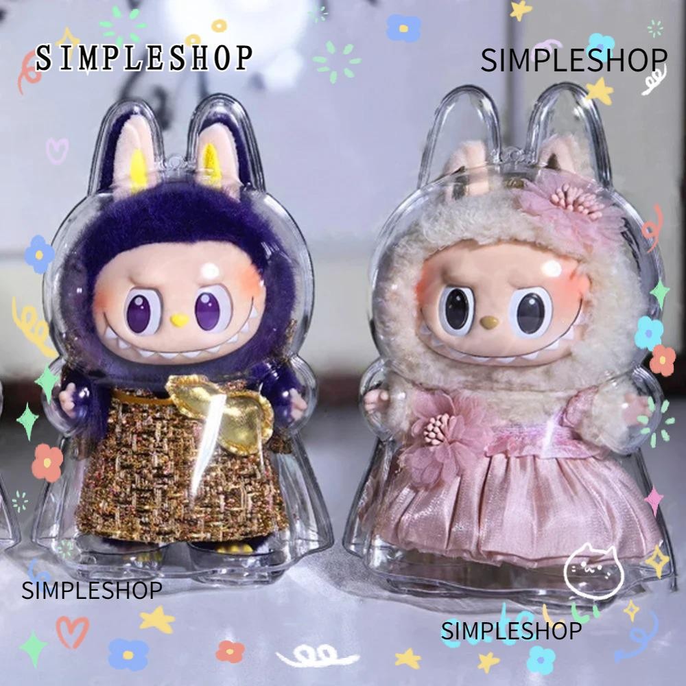 SIMPLESHOP Labubu Protective Cover, Acrylic Doll Accessories Labubu ...