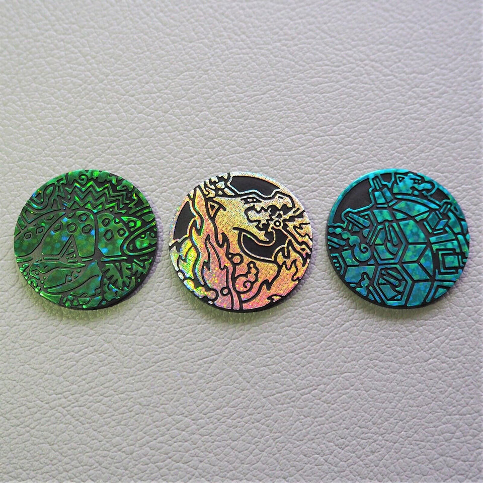 Pokemon Card VMAX Starter Deck Coin Venusaur Charizard Blastoise 3 set ...