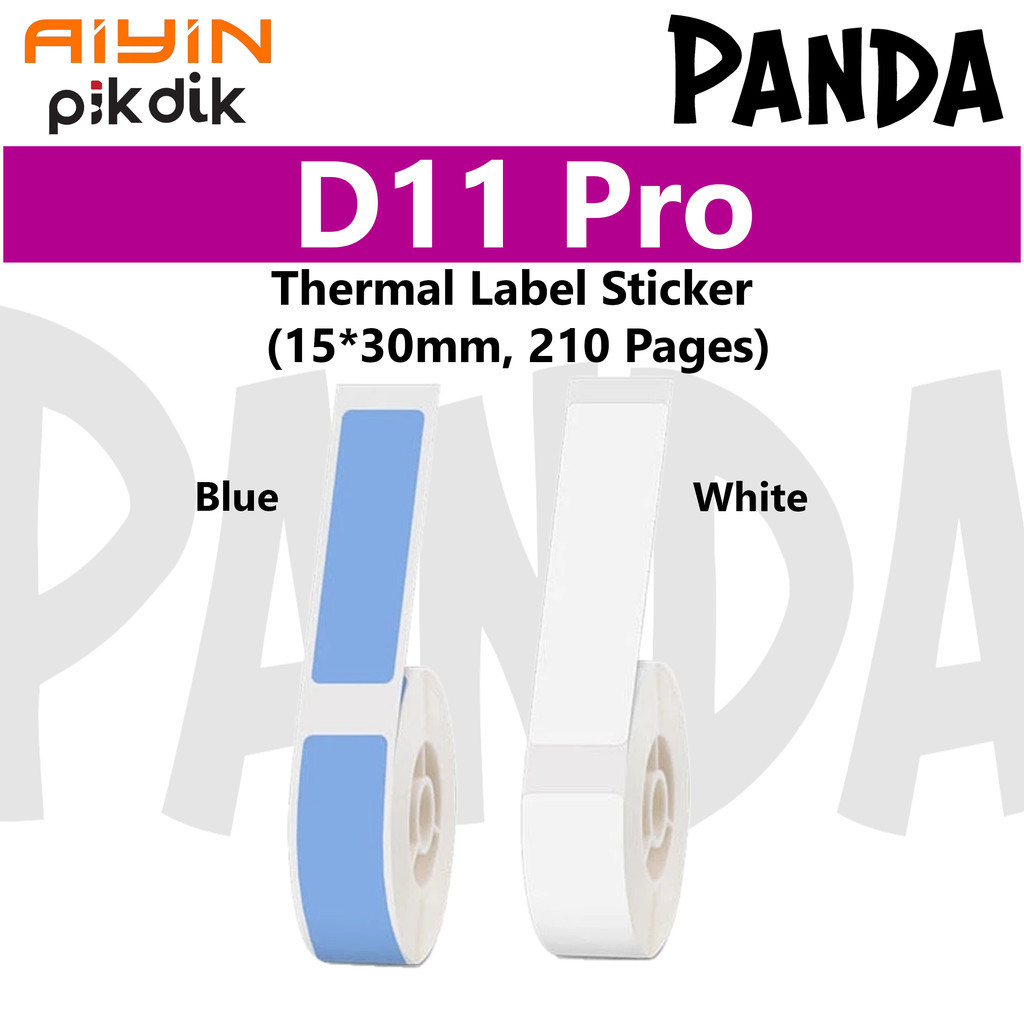 Aiyin/Pikdik Thermal Label Sticker (15*30mm, 210 Pages) | Shopee Malaysia