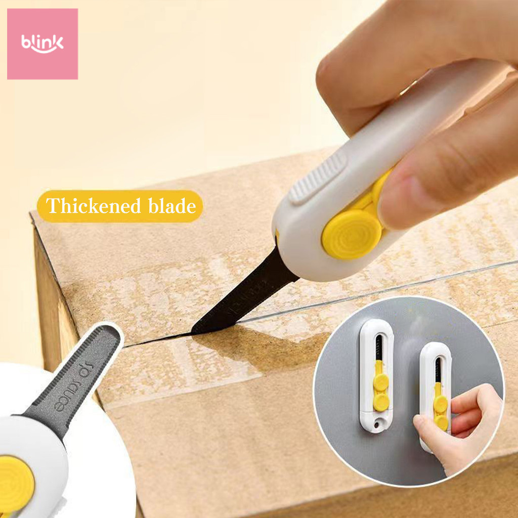 Utility Cutter Knife Small Cutter Blade Refill Wallpaper Office School Workplace Mata Pisau ...