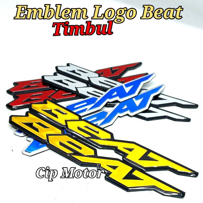 Embossed Beat Logo Sticker | Shopee Malaysia
