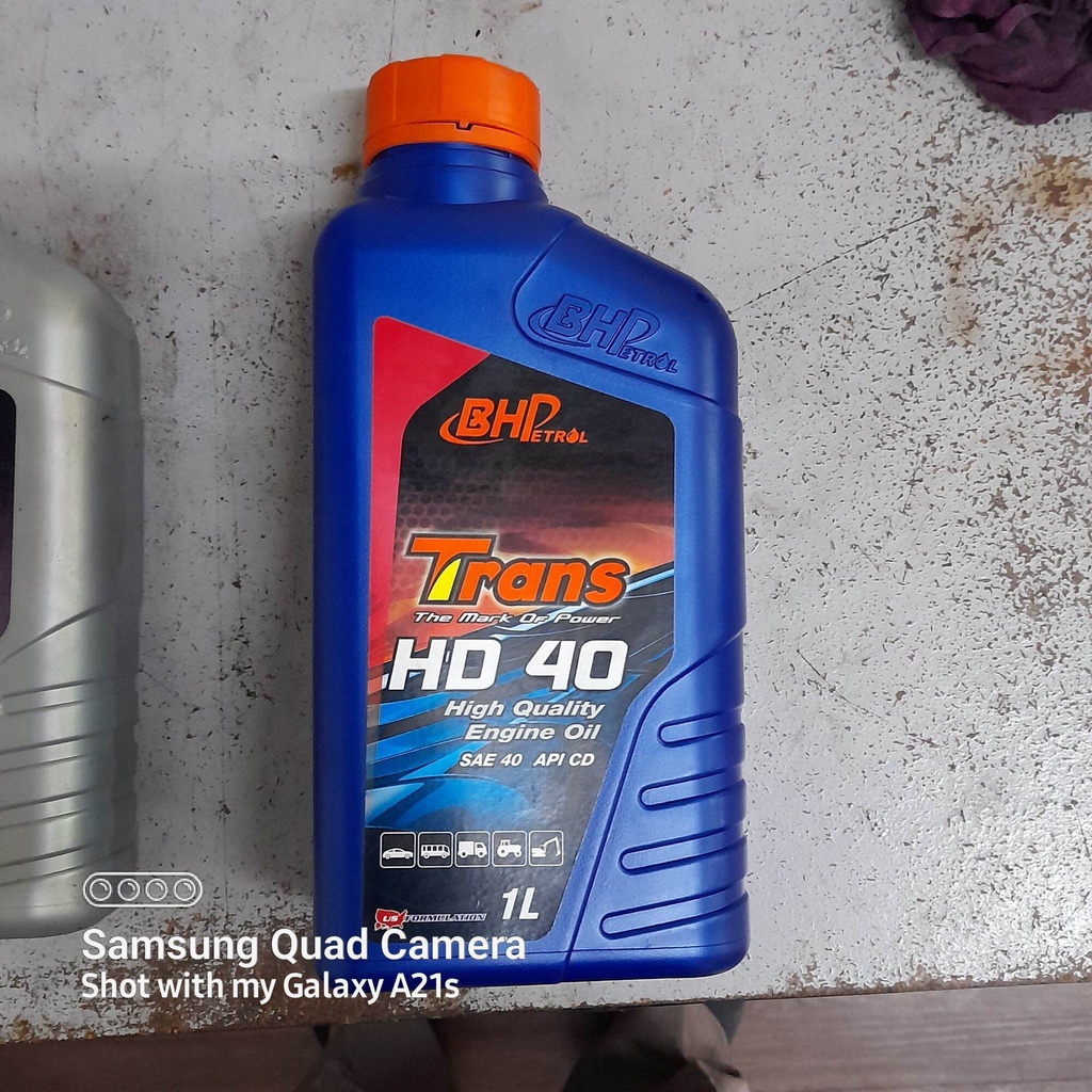 BHP Trans HD 40 engine oils for most vehicles | Shopee Malaysia