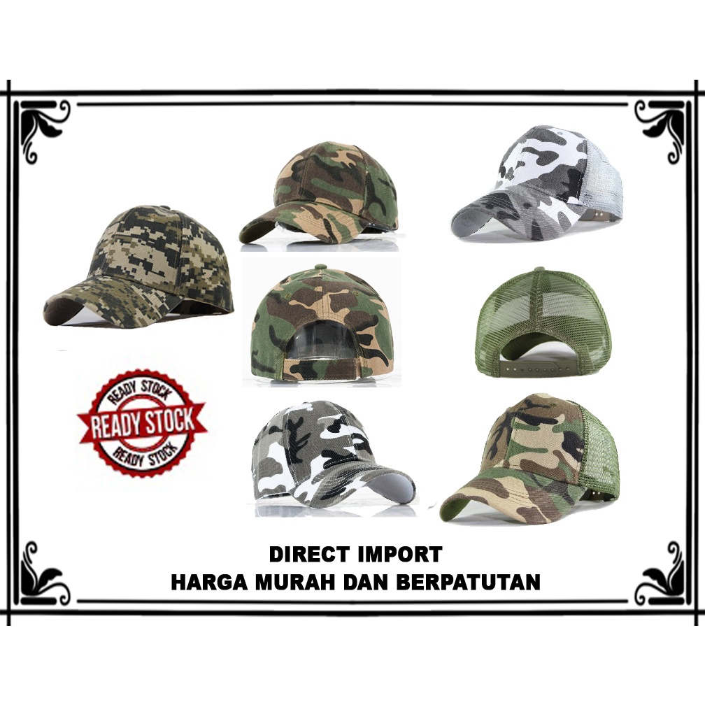 Topi celoreng army hat Design terbatu 2024 | Shopee Malaysia