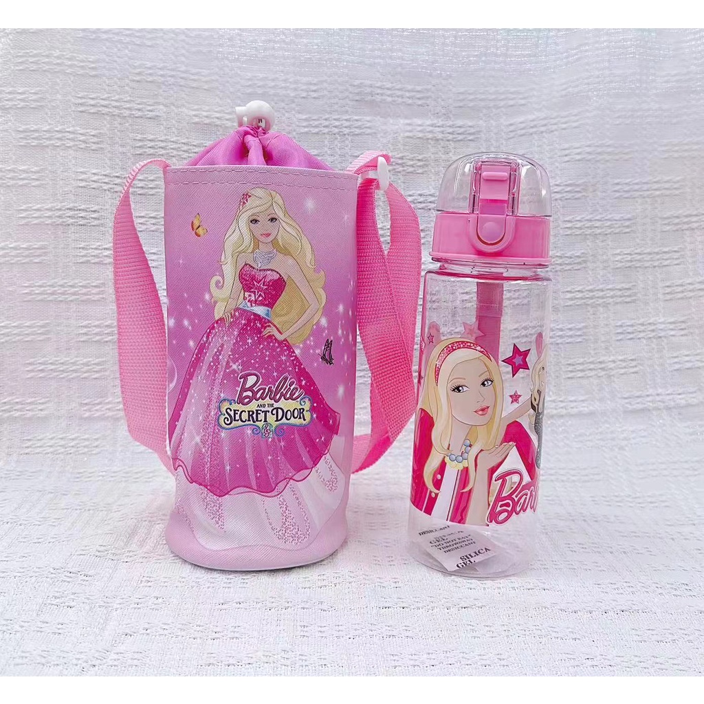 Sekolah School Barbie 550ML Botol Air Minum Kanak-kanak Tak Ada Straw ...