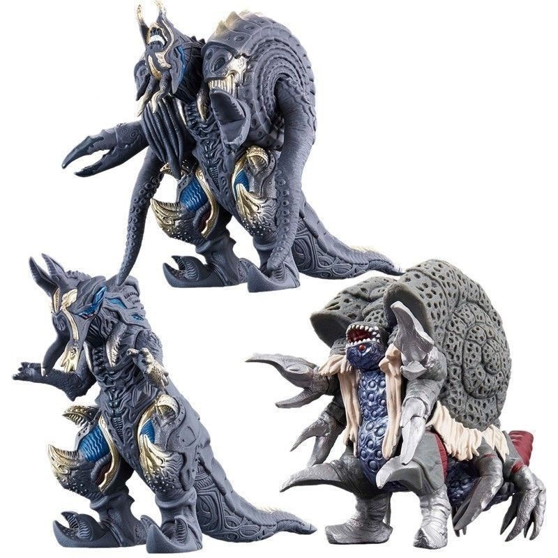 Trigate Ultraman Soft Gum Monster BOSS Cthulhu Gatan Geel DX Megatron ...