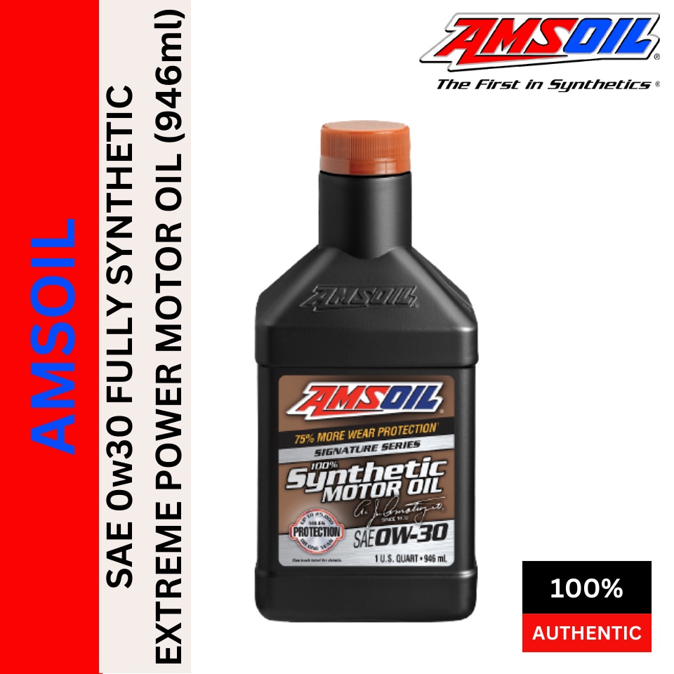 (𝐌𝐀𝐃𝐄 𝐈𝐍 𝐔𝐒𝐀) AS-1-P300-QT AMSOIL SAE 0w30 FULLY SYNTHETIC EXTREME ...