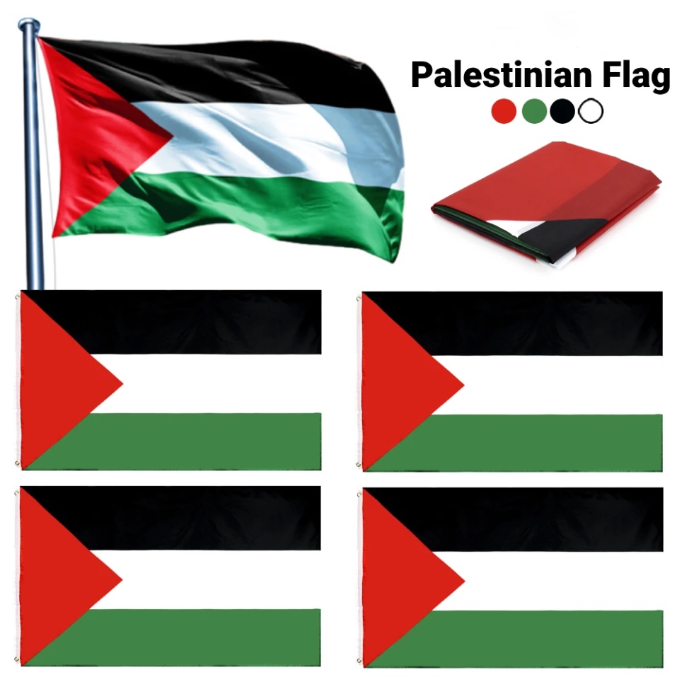 90x150cm Palestine Flag High Quality Polyester 3x5ft PLE PS palestine ...