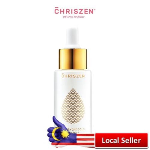 Chriszen Luxury 24k Gold Ampoule Serum Aging Beauty Face Skin (30ml ...