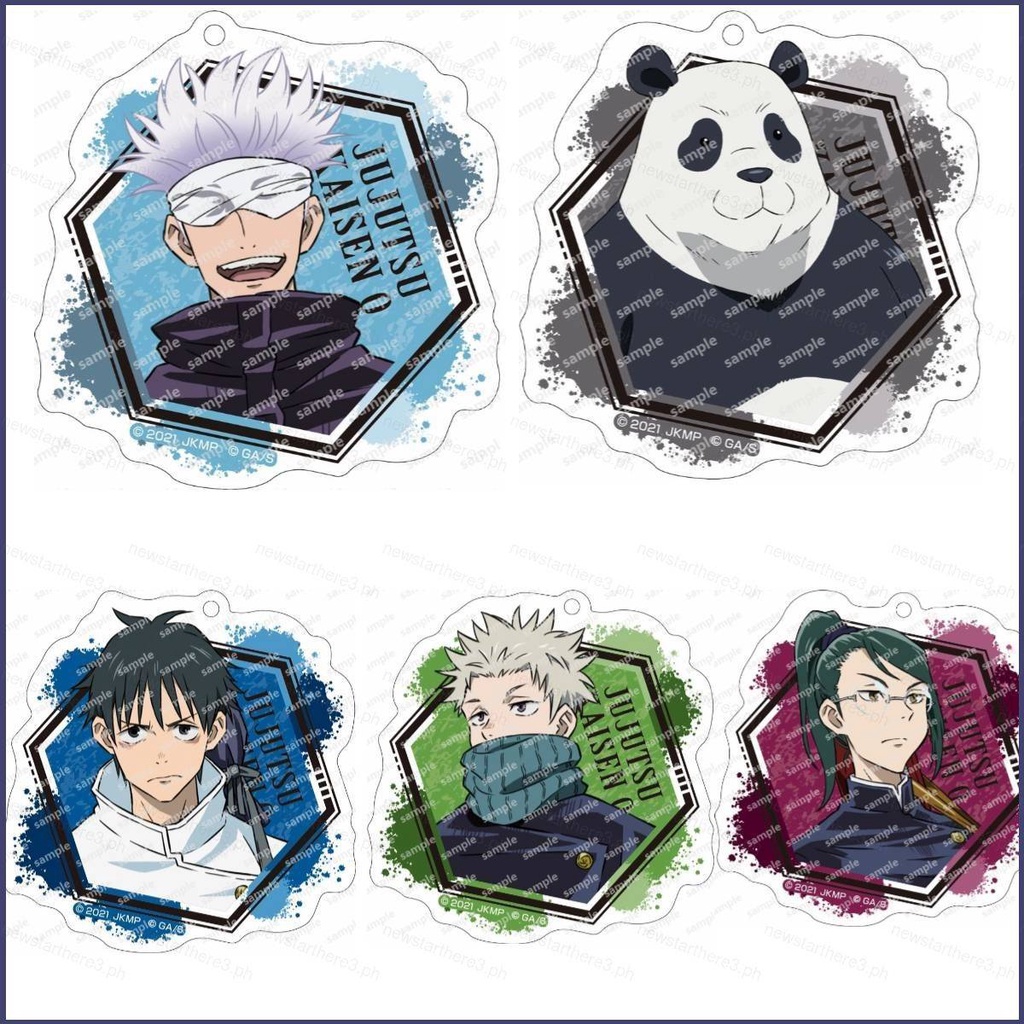 YE Jujutsu Kaisen Anime Figure Keyring Model Toy Acrylic Plate Holder ...