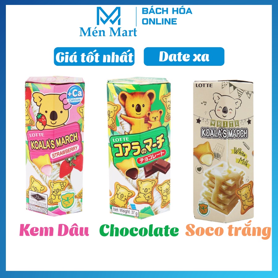 Lotte Koala's March bear cake with chocolate/milk chocolate/strawberry ice cream 37g (box ...