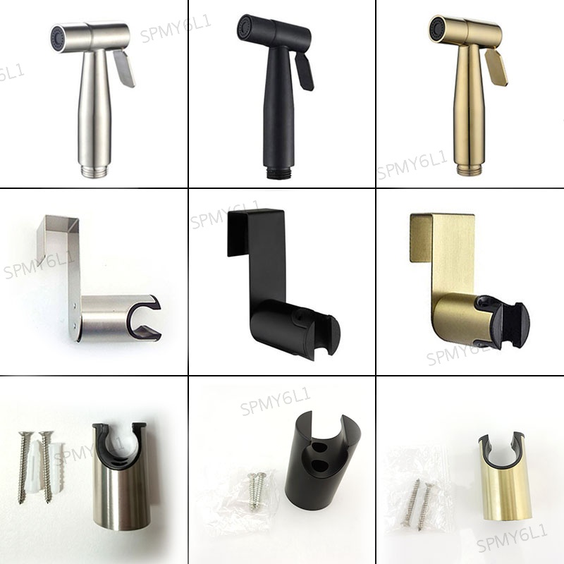 3 Color Handheld Toilet Bidet Faucet Sprayer Stainless Steel Hand Bidet ...