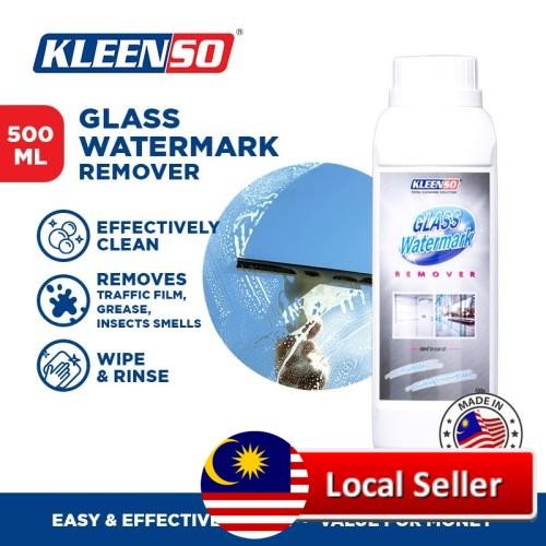 Kleenso Glass Watermark Remover Liquid 500ML Pembersih Cermin Kereta ...