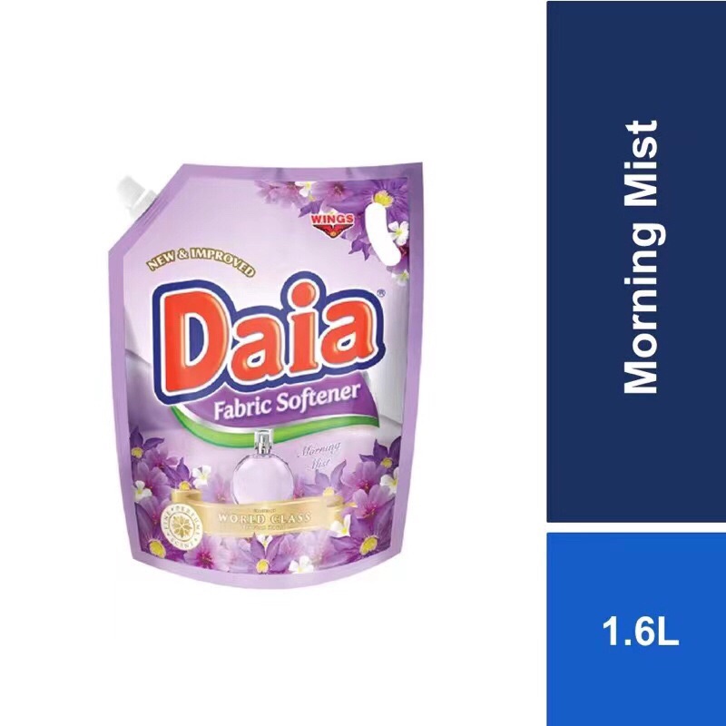 【Free Shipping 】Daia Fabric Softener & Condtioner Refill Pack 1.6L ...
