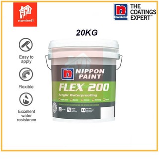 Nippon Paint Waterproofing Flex 200 20kg / Waterproofing solutions ...