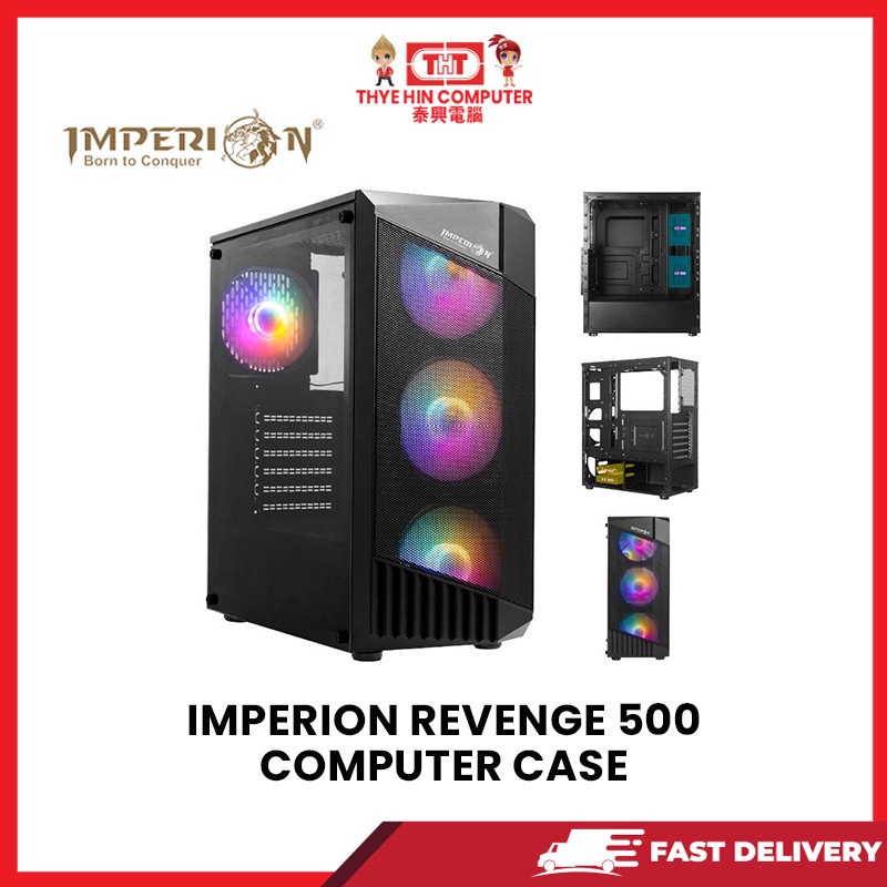 IMPERION REVENGE 500 COMPUTER CASE | Shopee Malaysia