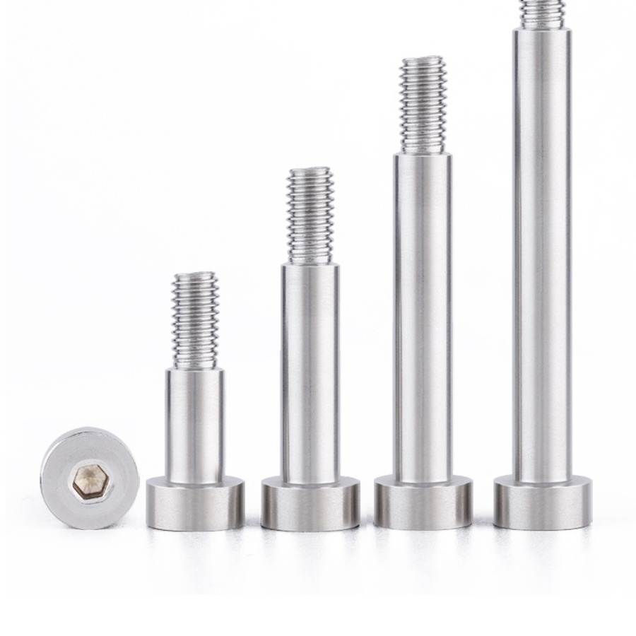 304 Stainless Steel Hexagon Socket Plug Screws Convex Shoulder Shaft ...