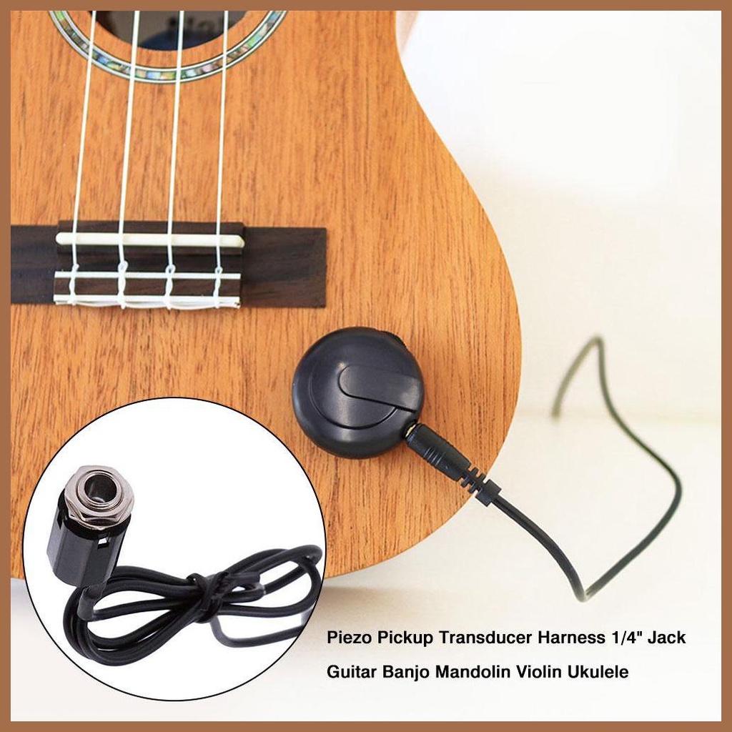Piezo Pickup Guitar Pre-wired Pickup Piezo Transducer Pickups Piezo ...
