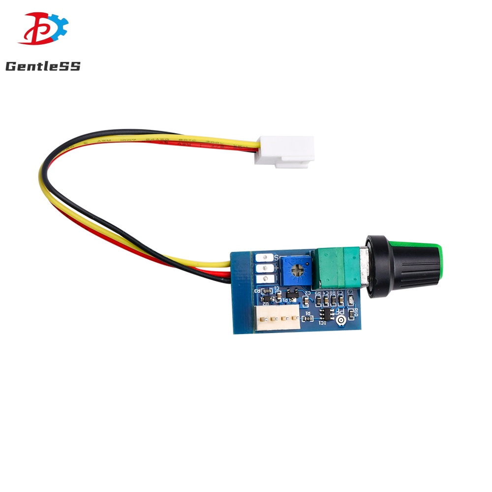 12V DC Motor Speed Controller PWM Speed Adjustable Switch DC Fan Speed Control Module for RV ...