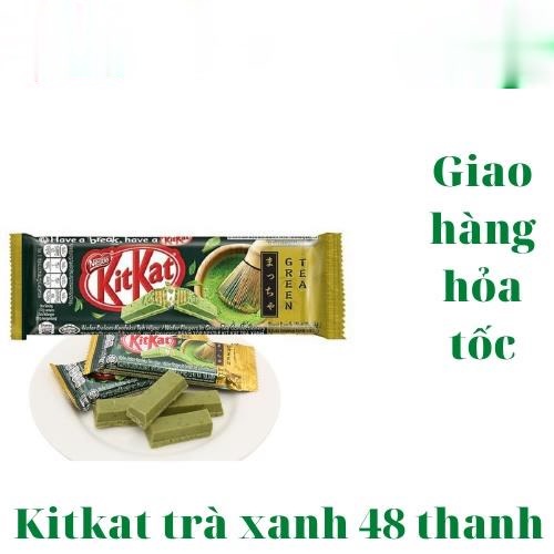 [Genuine] Kitkat Green Tea Flavor 48 Bars / Box | Shopee Malaysia