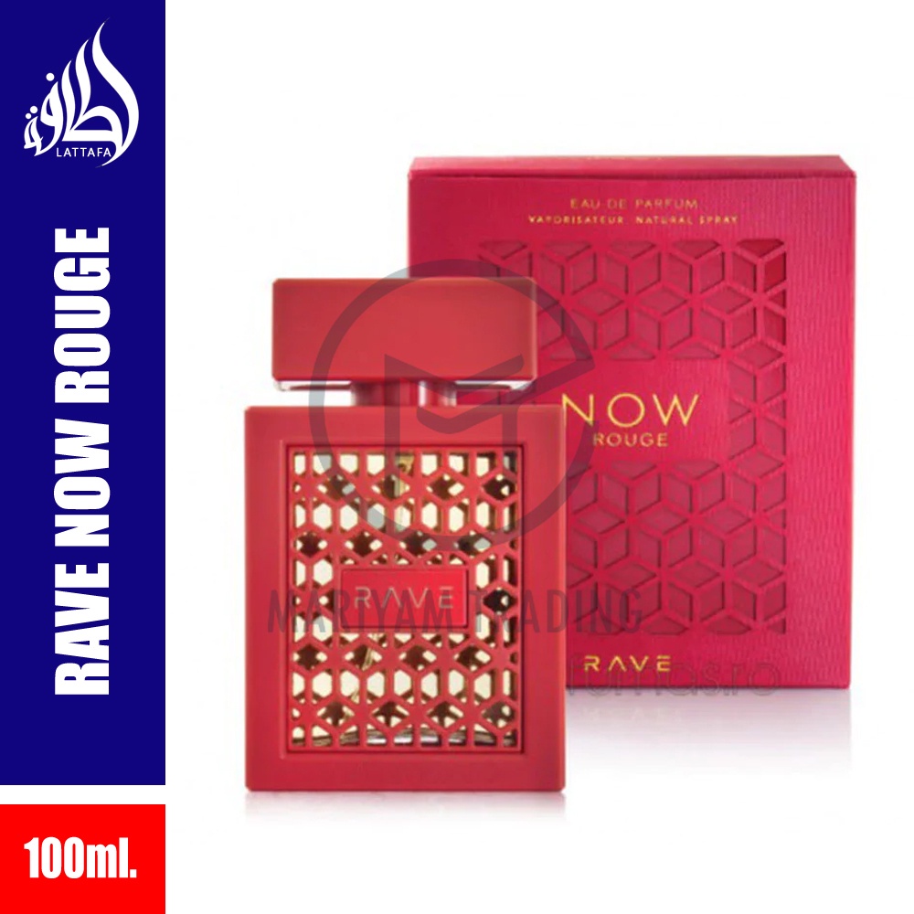 🌿 NOW ROUGE 🌿 PERFUME EDP 100 ML (3.4Oz) BY RAVE (0 Reviews) | Shopee ...
