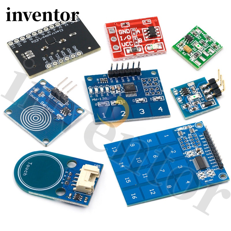 TTP223 12V 1-Channel Touch Relay Module Capacitive Touch Key Switch ...