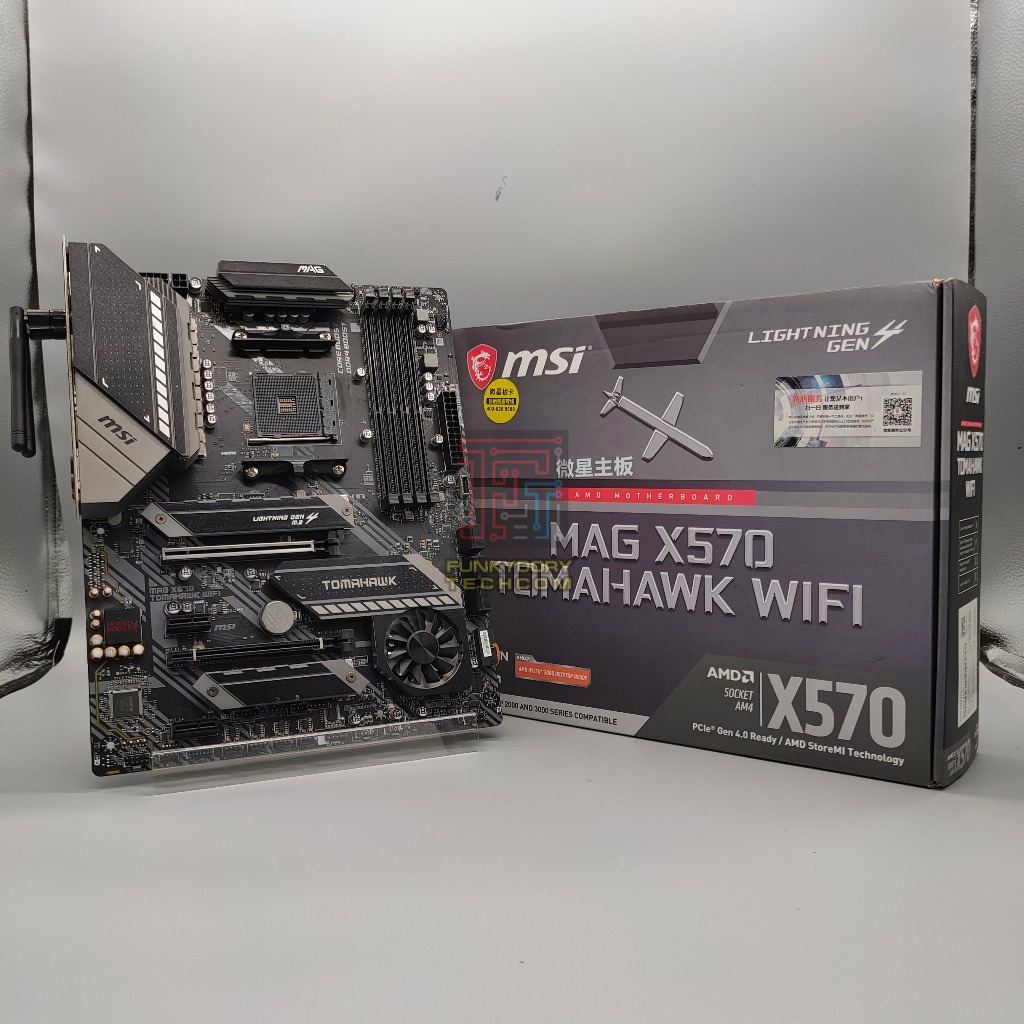 MSI MAG X570 TOMAHAWK WIFI ATX AM4 Motherboard | Shopee Malaysia