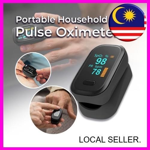 Oximeter Oxymeter LED Blood Oxygen Pulse Check Health Accurate Reliable ...