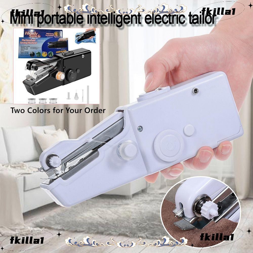 FKILA Handheld Cordless Sewing|Black Color Home Bobbin With Thread and ...
