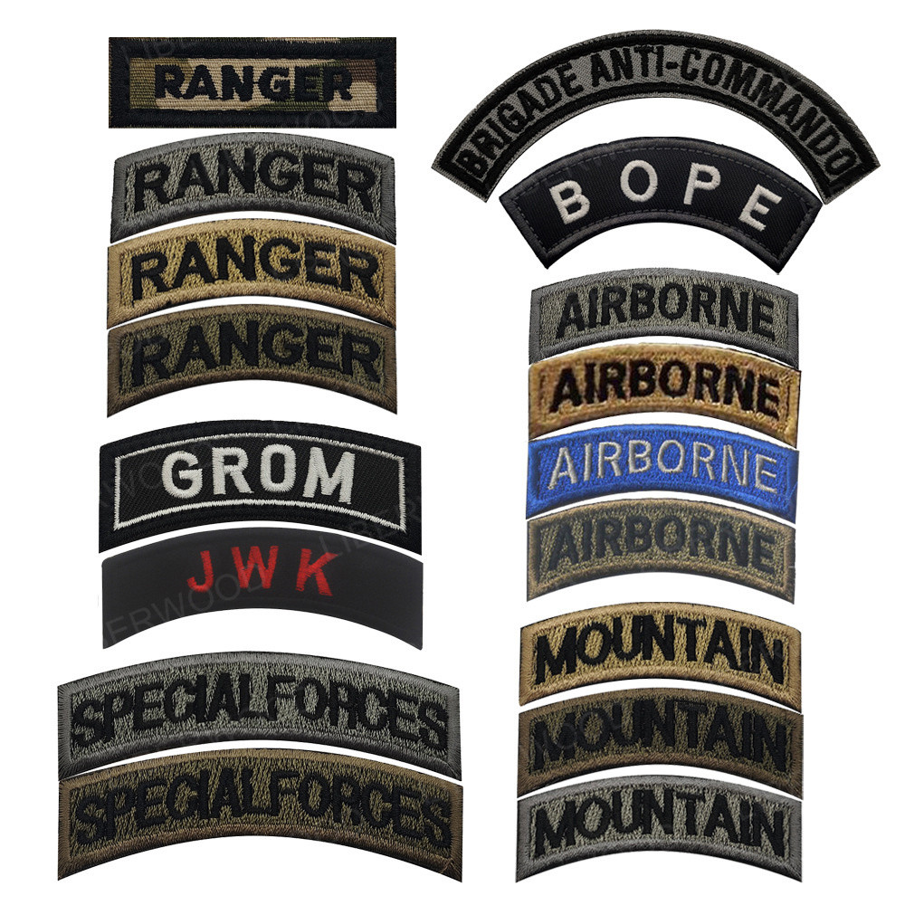 RANGER GROM MOUNTAIN AIRBORNE BOPE JWK Special Force English Elbow ...