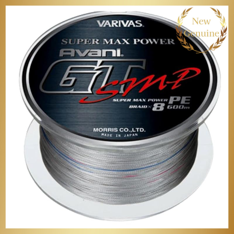 VARIVAS Avani GT Super Max Power PE Line - 600m, 6号, 90lb, 8 Strands, Stealth Gray | Shopee Malaysia